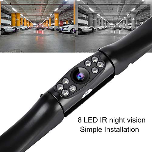 Rear View Camera, Backup View Camera Universal IP68 Waterproof 8 LED for Car