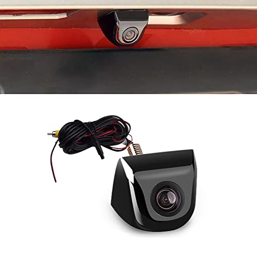 jeseny Pack-1 Backup Camera for Car, 170° Adjustable Wide Angle Camera, HD 720 Image Night Vision Parking Camera, IP69 Waterproof Rear View Camera, for Cars Trucks SUVs RVs Vans (Black)