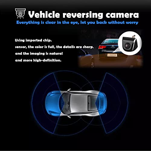 jeseny Pack-1 Backup Camera for Car, 170° Adjustable Wide Angle Camera, HD 720 Image Night Vision Parking Camera, IP69 Waterproof Rear View Camera, for Cars Trucks SUVs RVs Vans (Black)