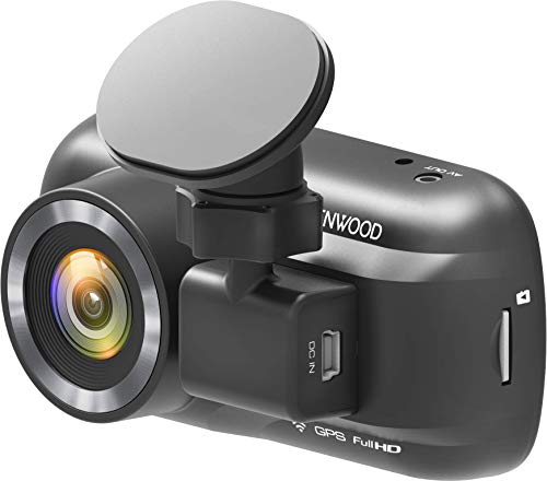 Kenwood DRV-A301W HD Car Dash cam with 2.7" Display, Parking Mode Recording | Built-in GPS | Wireless Link