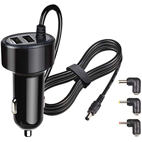 FouceClaus 12V Portable DVD Player Car Charger for RCA, Philips, DBPOWER, Sylvania, APEMAN DVD Player, Replacement Car Adapter for Snailax Massage seat Cushion SL-262M SL-126 SL-262P (6.6Ft Cord)