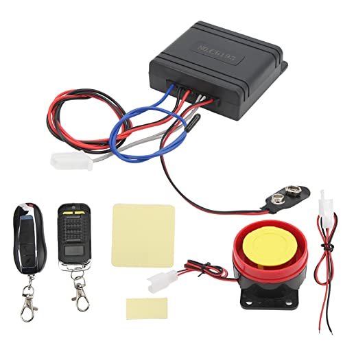 Motorcycle Alarm System Anti Theft Security System Vibration 2 Controller 150M 12V High Sensitivity Waterproof Universal for Motorbikes Motorcycle