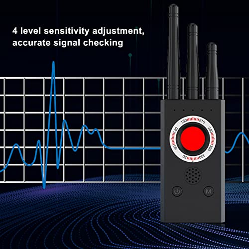Anti Spy Detector,Hidden Camera Detectors, Bug Detector, Wireless Signal Infrared Scanner Camera Finder Tool, Bug Sweeper, Privacy Protector, for Home Office Hotel Bathroom, Gifts for Women Men