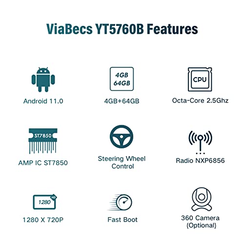 Wireless Apple Car Play Radio, ViaBecs 10.2β Bluetooth Car Stereo for 2014-2018 Nissan Altima Support Android Auto, Bluetooth 5.0, GPS Navigation, Subwoofer, SWC, 36-EQ DSP, AM/FM Car Radio Receiver