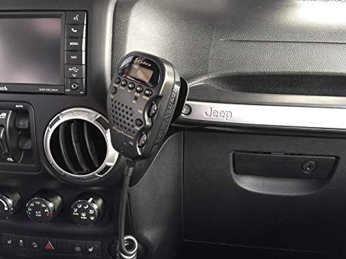 CHENDGE2 75WXST CB Radio Mic Mount Holder Passenger Grab Bar for Wrangler JK 2011-up
