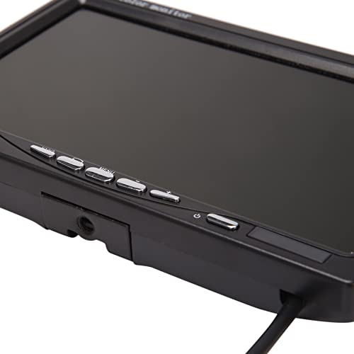 Jteyult 12V-24V 7 Inch TFT LCD Color HD Monitor for Car CCTV Reverse Rear Camera Automotive Electronic Accessories