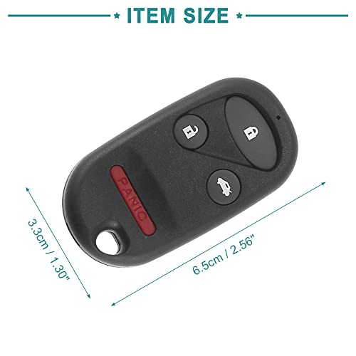 ACROPIX Keyless Entry Remote Fit for Honda Accord - Pack of 1 Black