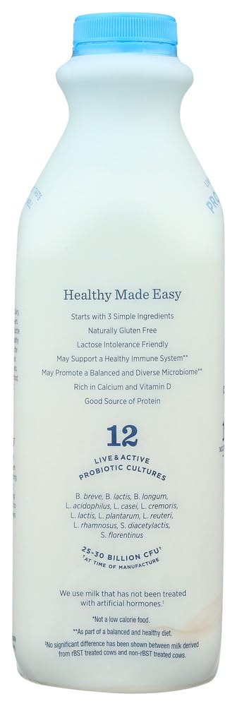 Lifeway Probiotic Low Fat Plain Kefir, 32 Ounce