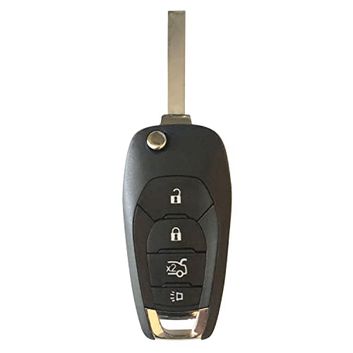 Extra-Partss Keyless Remote Car Key Fob Replacement for 2016 2017 2018 2019 Cruze (XL8 Systems Only) 4 Button LXP-T004 433Mhz (1)