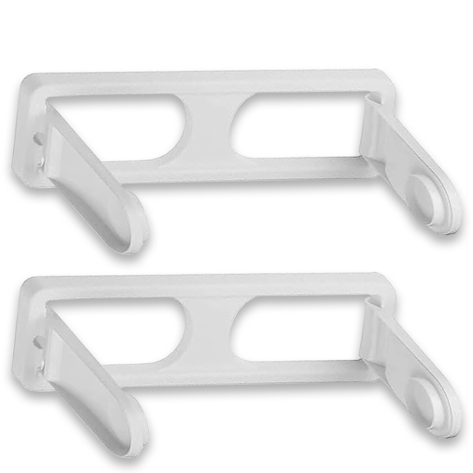 Bistras Wall Mount Paper Towel Holder Dispenser for Kitchen and Bath, Vertical or Horizontal Mount, Under Cabinet Includes 2 Screws (White 1 pk)