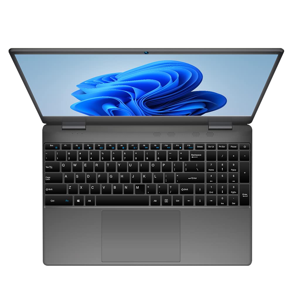Bmax Laptop 15.6", 12GB DDR4 RAM 512GB SSD, Intel Celeron N5095 Quad Core Processor (up to 2.9GHz), 2K FHD IPS Display, Windows 11 Gaming Laptop Thin Traditional Computers Expandable 1TB SSD