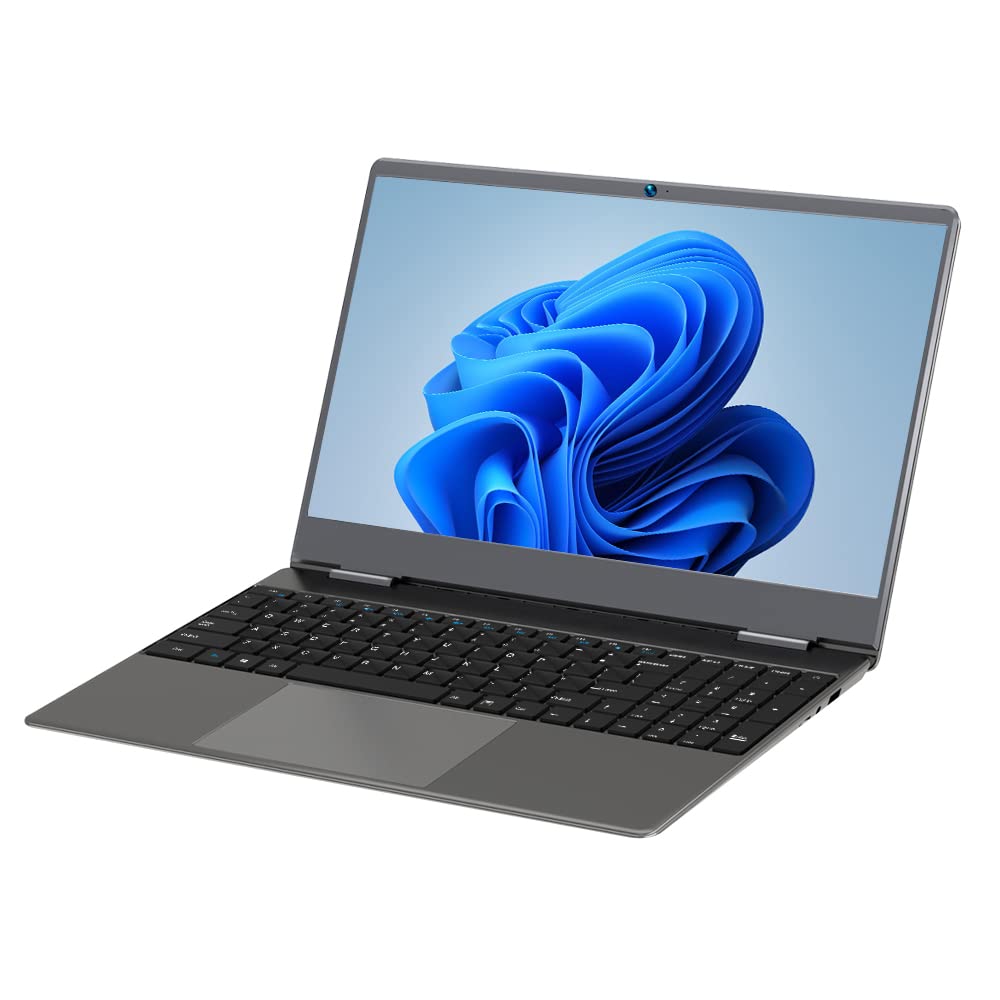 Bmax Laptop 15.6", 12GB DDR4 RAM 512GB SSD, Intel Celeron N5095 Quad Core Processor (up to 2.9GHz), 2K FHD IPS Display, Windows 11 Gaming Laptop Thin Traditional Computers Expandable 1TB SSD