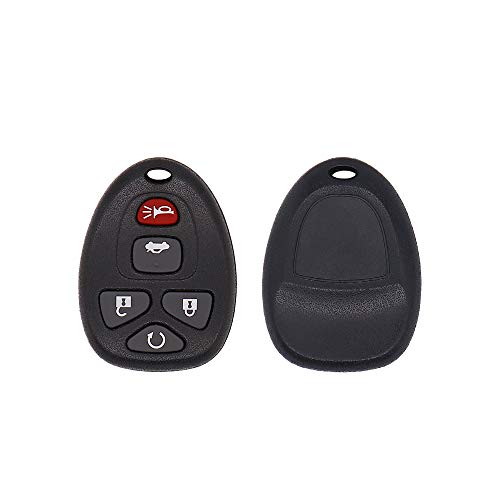 HARUMA Replacement Keyless Entry Remote Control Key Fob for GMC 07-14 Acadia Yukon for Buick 08-11 Enclave Lucerne for Chevrolet 07-14 Tahoe Suburban (OUC60270 OUC60221)