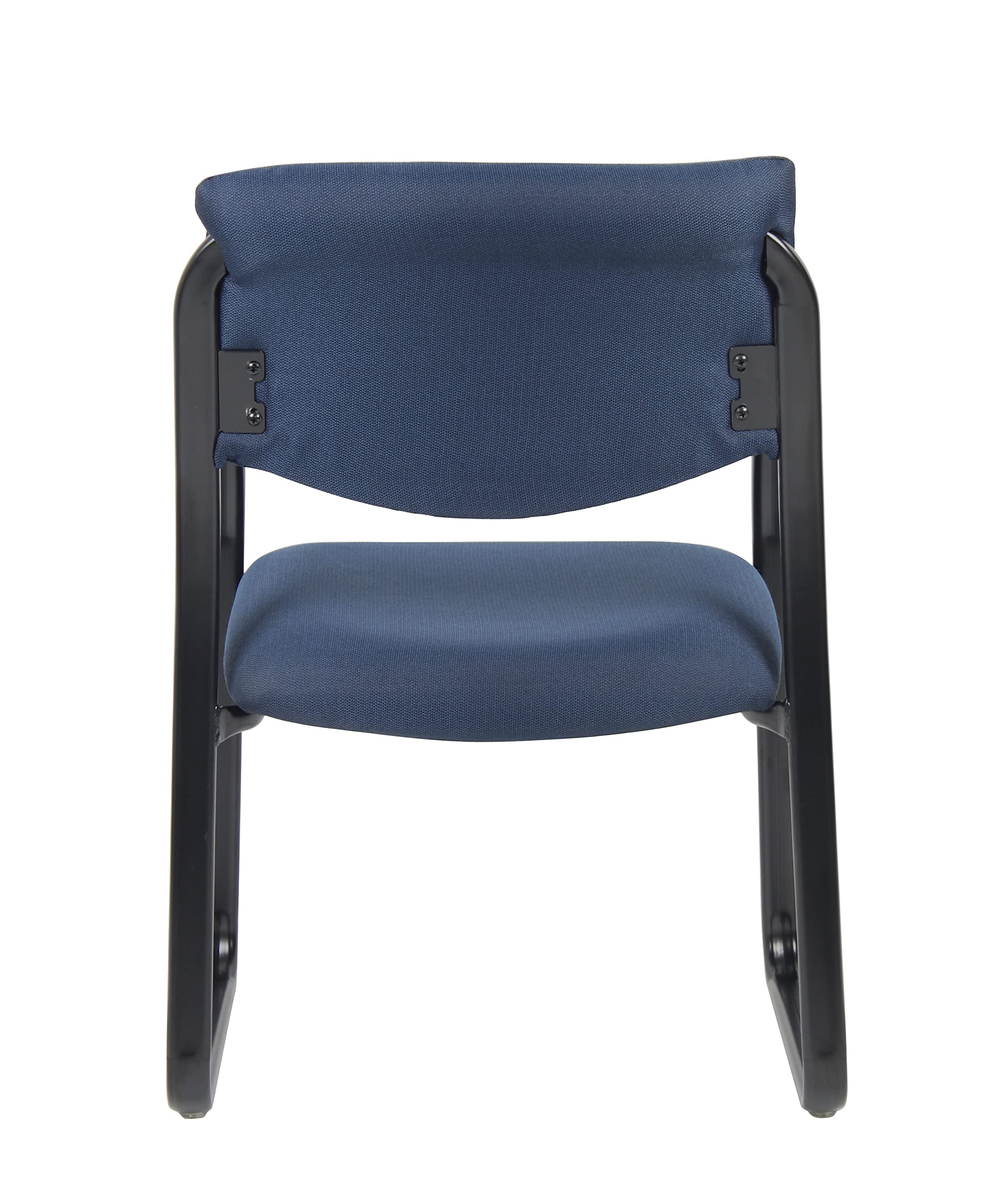 Boss Office Products Fabric Guest Chair in Blue