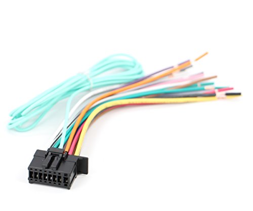 Xtenzi 16 Pin Car Radio Wire Harness Compatible with Pioneer CD DVD Navigation in-Dash - XT91011-5