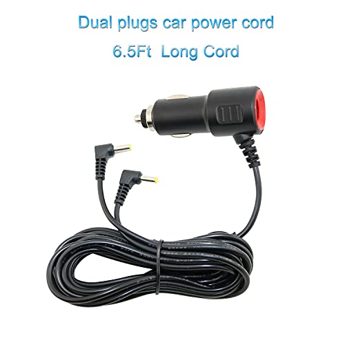 FYL 12V Car Charger for Philips PD7016/07 PD9122/12 Dual Screens Portable DVD Player