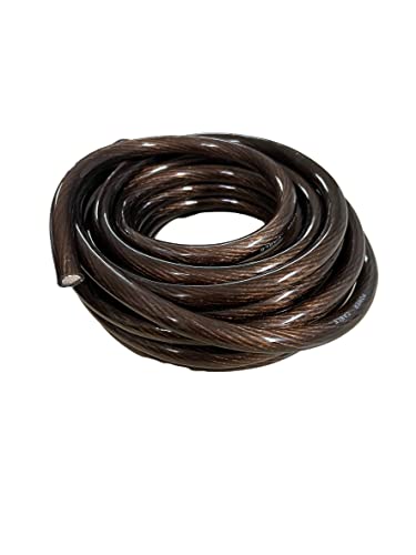 IMC Audio 1/0 Gauge CCA Power Ground Wire Cable (25ft Black) Battery Cable Wire, Automotive, Car Audio Speaker Home Stereo System, RV Trailer, Amp Wiring 0 Guage Ground Wire