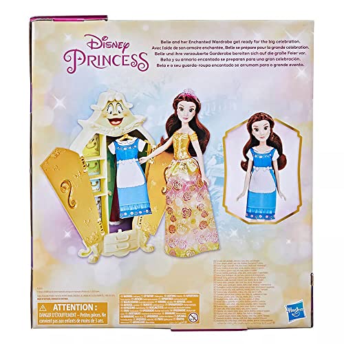 Disney F26325L00 Princess Belle Doll and Wardrobe