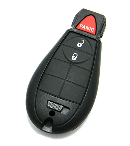 OEM Electronic 3-Button FOBIK Key Fob Remote Compatible with 2014-2020 Jeep Cherokee (FCC ID: GQ4-53T, P/N: 68105081)