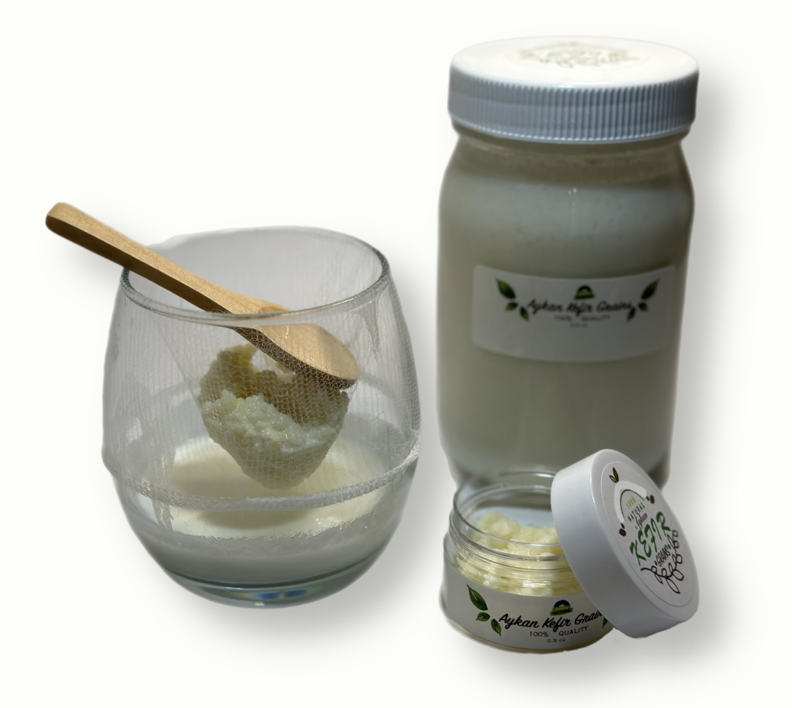 Fresh Milk Kefir Grains - 1 TBSP