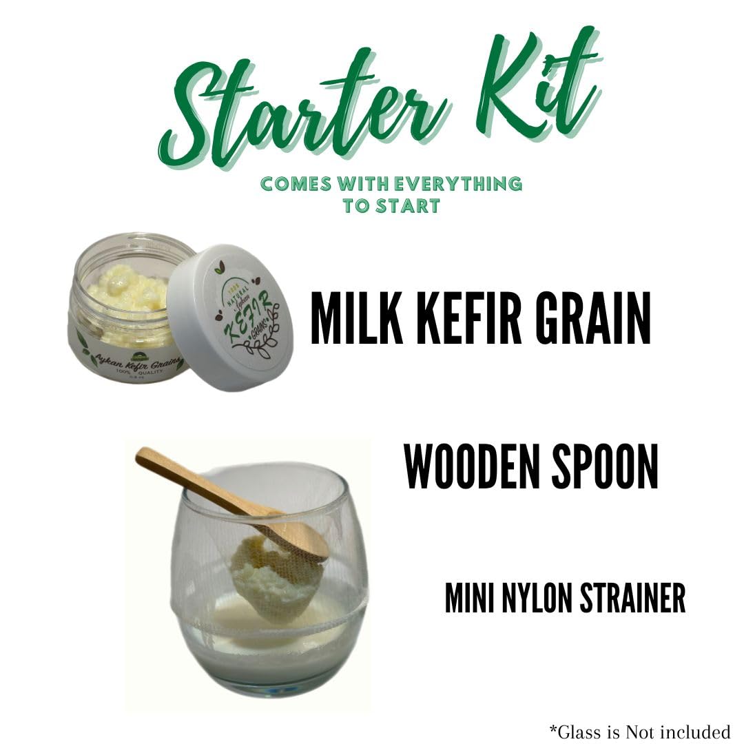 Fresh Milk Kefir Grains - 1 TBSP