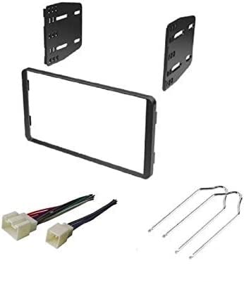 ASC Car Stereo Radio Install Dash Kit, Wire Harness, and Radio Tool to Install a Double Din Aftermarket Radio for select Ford Lincoln Mazda Mercury Vehicles - Compatible Vehicles Listed Below