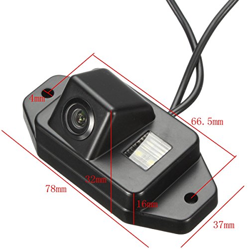 Car Rear View Camera Waterproof HD Night Vison Reverse Parking CCD Chip Backup Cameras for Toyota Land Cruiser Prado 100 200 J120 2005-2014