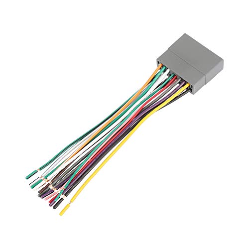 X AUTOHAUX 70-1722 Car Stereo CD Player Wiring Harness Wire Radio Adapter Install Plug for Honda Civic