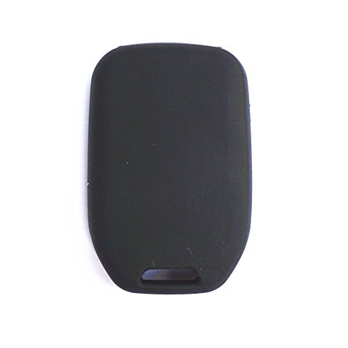 WFMJ Black Silicone Smart Remote 6 Buttons Key Case Cover Holder for 2015 2016 2017 GMC Sierra Yukon XL Chevrolet Tahoe Suburban