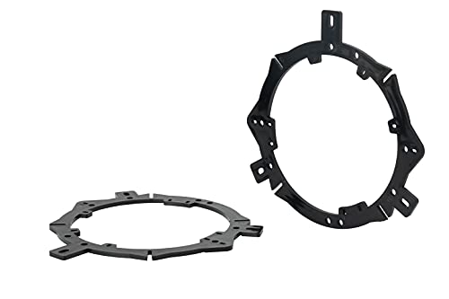 Scosche Select 1988 to 2019 Chrysler, Dodge, Jeep or Plymouth 6.5” - 6.75” Speaker Adapter (1 Pair) SAC656