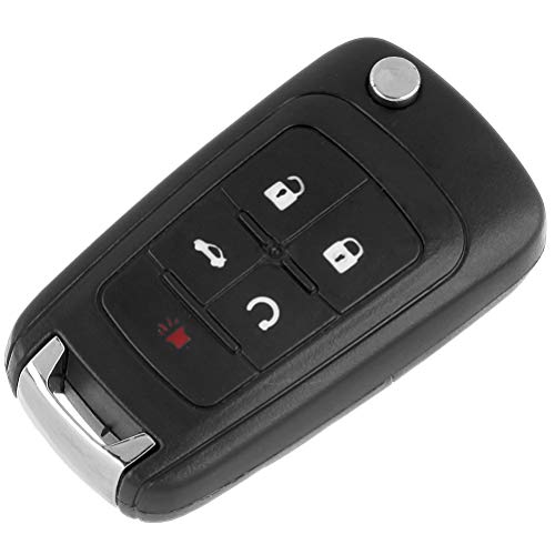 OCPTY 2X Uncut Keyless Entry Remote Key Fob Shell Replacement for Specific for GMC Terrain/for Buick/for Chevrolet Series OHT01060512 5461A-01060512 13500221 13500226