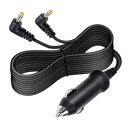 SupplySource Car DC Adapter Replacement for Philips Dual Screens Portable DVD Player Power Charger