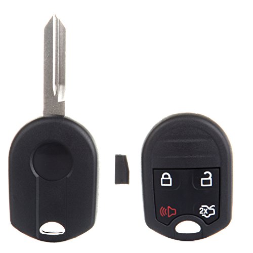 ECCPP 1X Ignition Key Fob for F-ord Explorer Escape Mustang Focus Fusion Edge for L-incoln LS MKX MKZ MKS for M-ercury Sable Montego Mariner Milan for M-azda Tribute CWTWB1U793D 4 Buttons