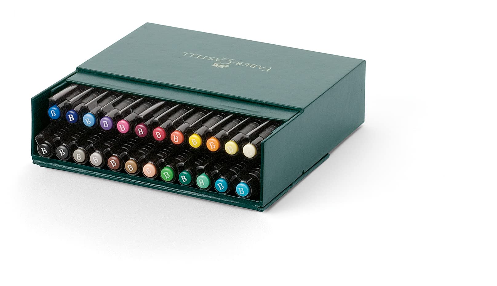 Faber-Castel Pitt Artist Brush Pens (24 Pack), Multicolor (167147)
