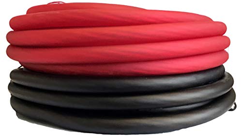 SoundBox Connected 4 Gauge Red/Black Amplifier Amp Power/Ground Wire Set 50 Ft