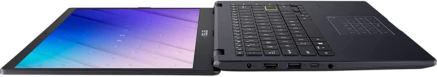 ASUS 2022 14" HD Laptop, Intel Celeron N4020 Processor, 4GB RAM, 64GB eMMC , Webcam, Intel HD Graphics 500, Bluetooth, Windows 11 Home, Peacock Blue, 32GB SnowBell USB Card