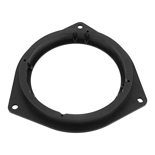 6.5" Car Speaker Spacers Adapter (2pcs) Fits for Toyota Crown Reiz, Plastic Black Mounting Spacer Adaptor Ring