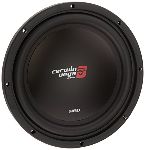 Cerwin-Vega XED10 10" 4Ξ© 800W Max Single Voice Coil Subwoofer