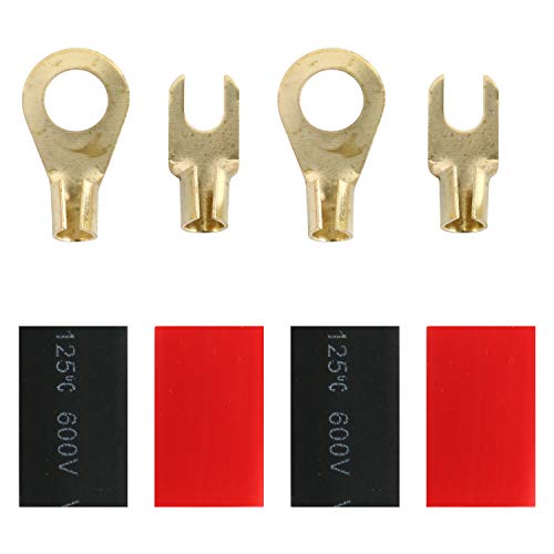 8/10GA Car Control Audio Cable Kit for Auto Amplifier Sub Woofer Wiring Power Amplifier Car Audio Sub Woofer Wire, AMP Wiring, Auto Audio Cables