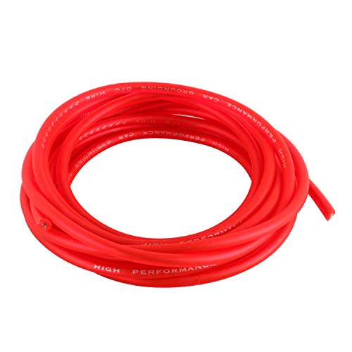 8/10GA Car Control Audio Cable Kit for Auto Amplifier Sub Woofer Wiring Power Amplifier Car Audio Sub Woofer Wire, AMP Wiring, Auto Audio Cables