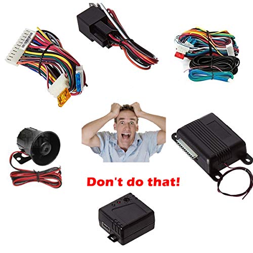 Upgraded Bike Alarm Waterproof with Remote, Vibration Motorcycle Bicycle/Door Burglar Alarm, Prevent Robbery and Door Prying, 113dB Loud, Adjustable Sensitivity, Scooter Accessories Vibration Sensors