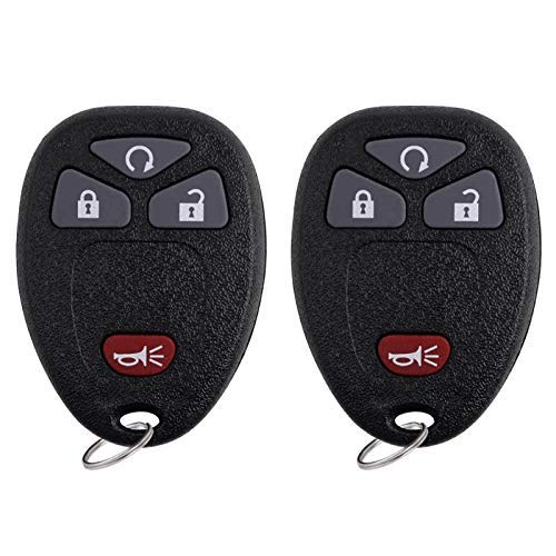 SaverRemotes Key Fob Compatible for 2007 2008 2009 2010 2011 2012 2013 Chevy Silverado 1500 2500 3500 Keyless Remote Replacement for OUC60270 OUC60221