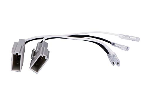 Speaker Harness for Metra 72-5510 82-88 Compatible with Ford Speakers Connectors (Pair) Car Audio Parts