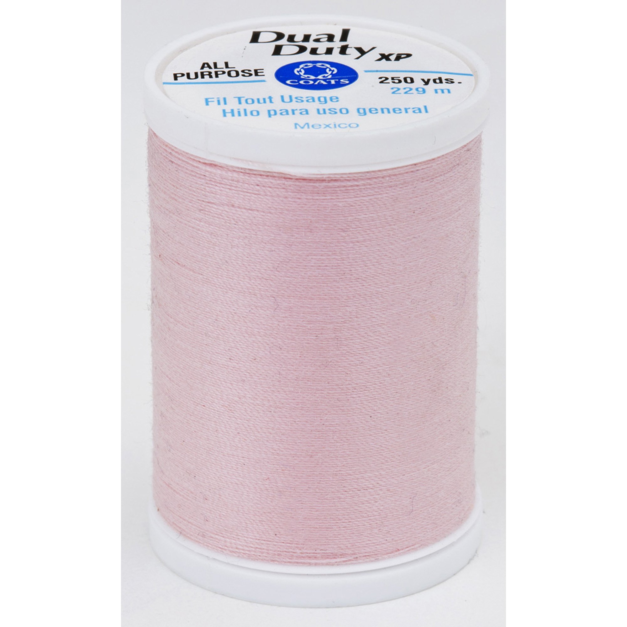 Coats: Thread & Zippers S910-1180Coats Thread & Zippers Dual Duty XP General Purpose Thread, 250-Yard, Light Pink