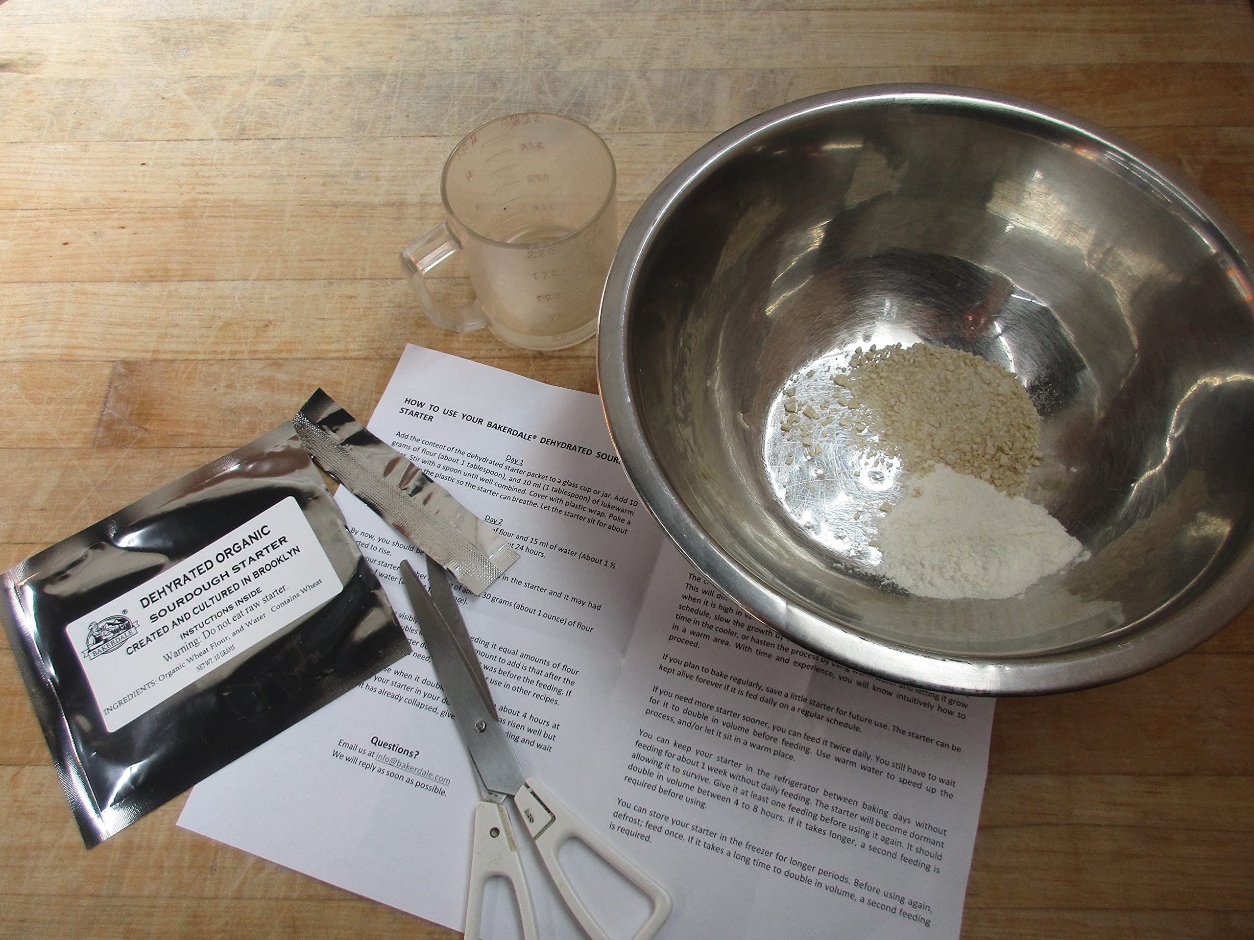 Bakerdale Dehydrated Organic Sourdough Starter Culture