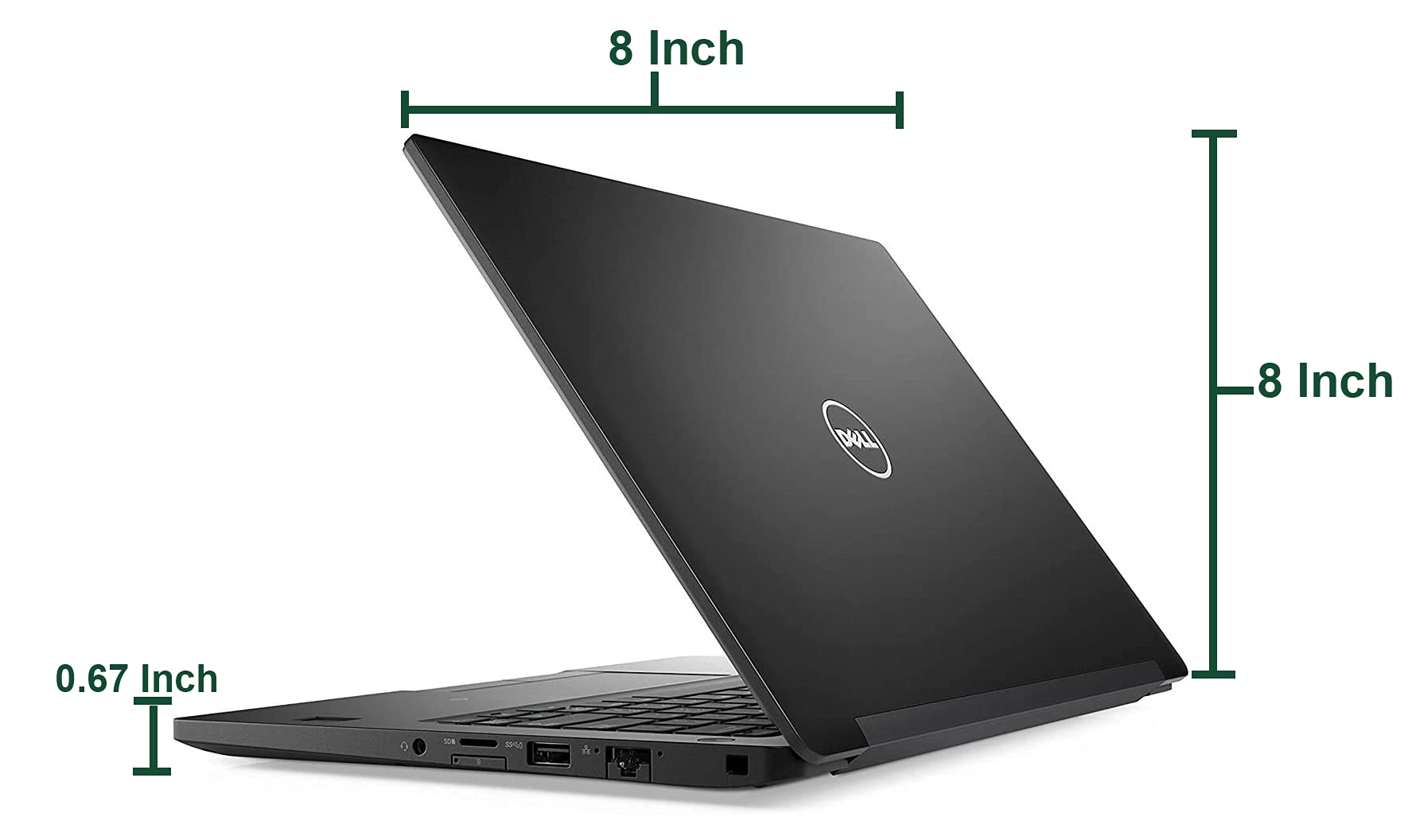 Dell Latitude 7480 Laptop PC, 14 FHD (1920X1080) Non-Touch, Intel i5 2.60GHz Processor, 16 GB RAM DDR4, 512 GB NVMe Solid State Drive, HDMI, Webcam, WiFi & Bluetooth, Windows 10 Pro (Renewed)