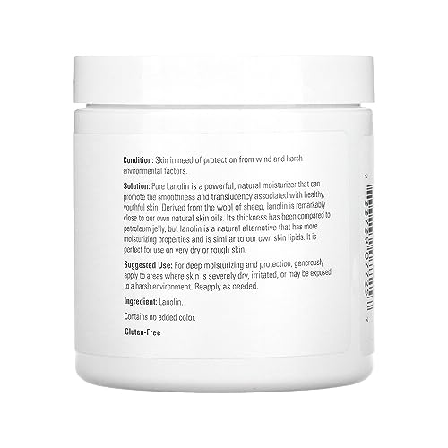 NOW Foods Solutions Lanolin Pure,7-Ounce