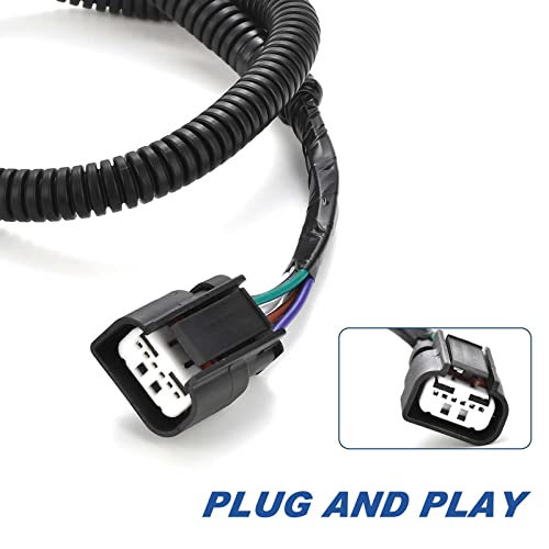 Rear View Back Up Camera Wiring Harness Compatible with Ford F150 2011-2014 Backup Camera Adapter Cable Wire Replacement BL3Z-14A411-A