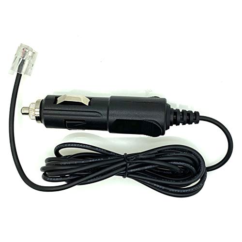 ChargerCity 12v Car Charger Power Adapter Cable Cord for Selected Radar Detectors (Escort/Valentine/Beltronics/Passport/Uniden)
