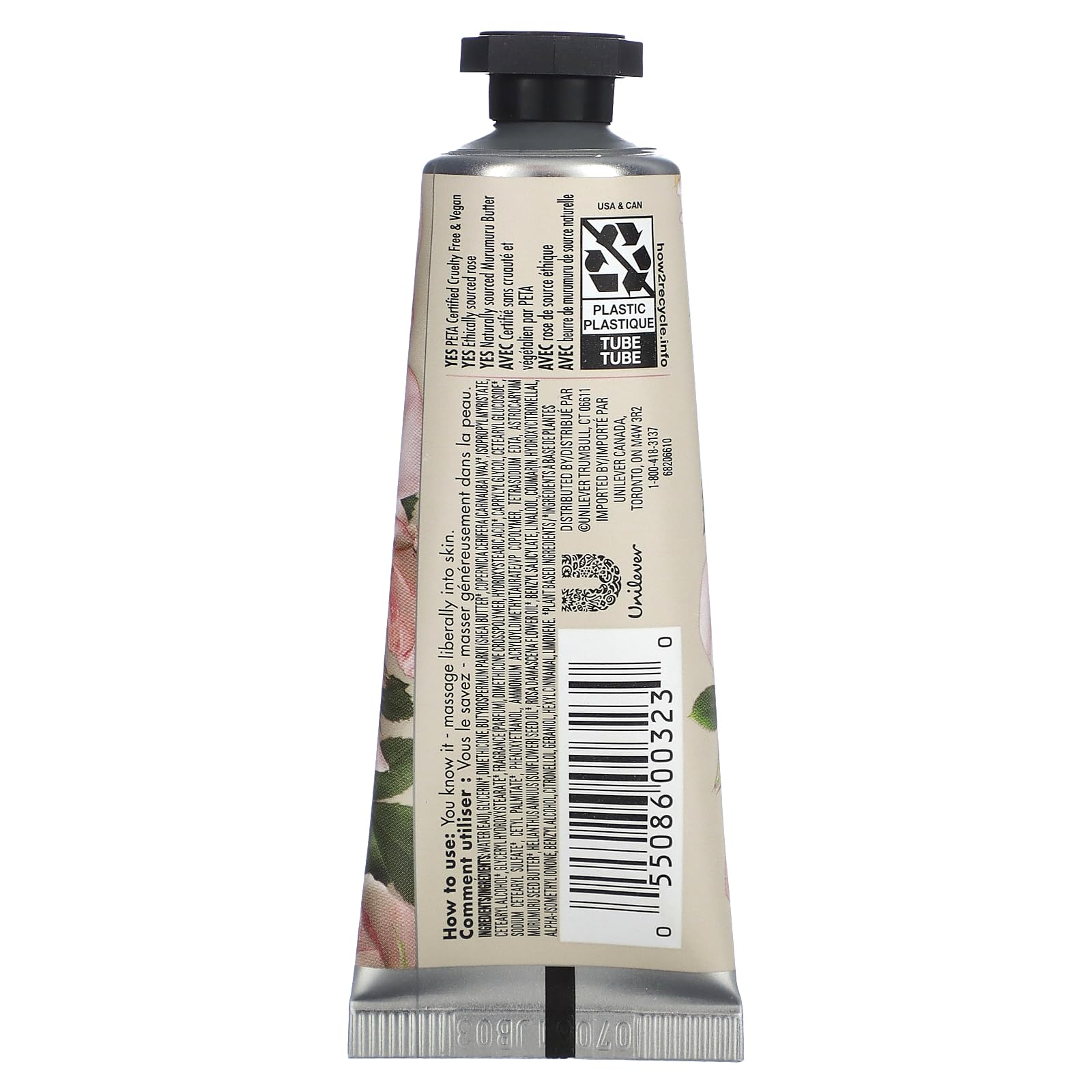Love Beauty and Planet Murumuru Butter & Rose Delicious Glow Hand Cream Body Lotion - Rose - 1oz - Pack of 2